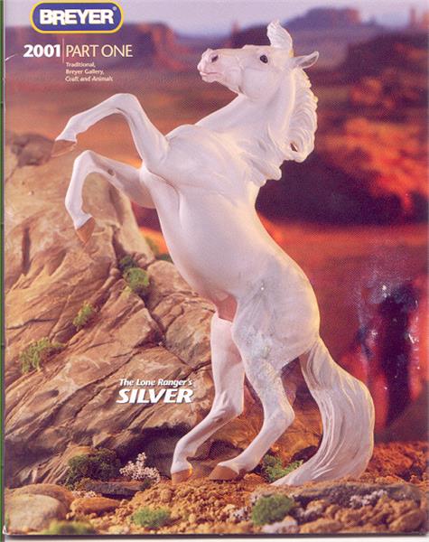 Breyer dealer catalog 2001 silver