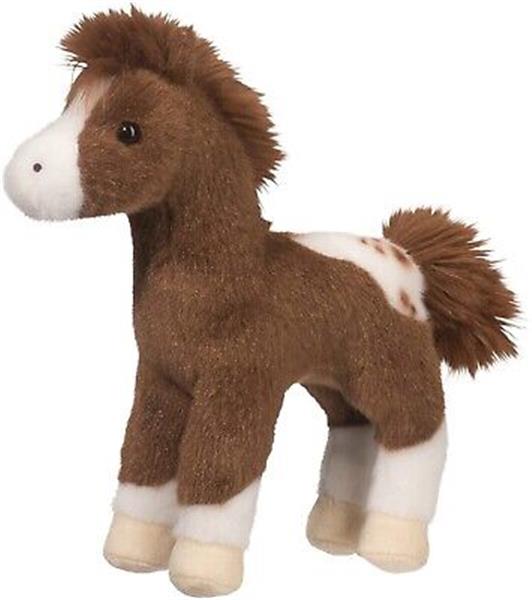 Small appaloosa stuffed horse Warrior