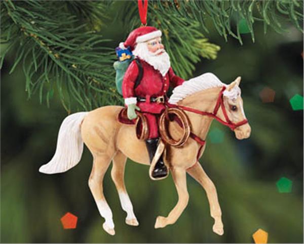 Santa special delivery 2015 Breyer Christmas ornament 700640