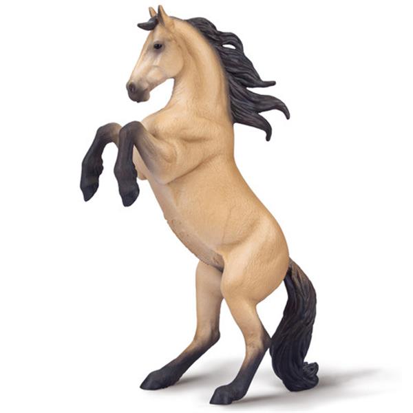 Breyer Collecta bay rearing Warlander mare 80013